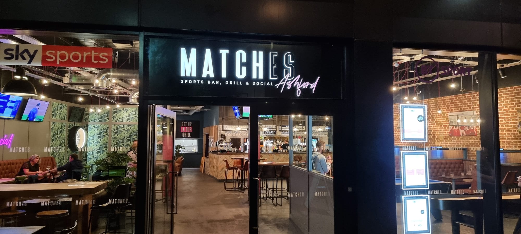 AW CONSTRUCTION MATCHES BAR ASHFORD - AW GROUP