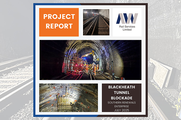 BLACKHEATH TUNNEL BLOCKADE - AW RAIL SERVICES